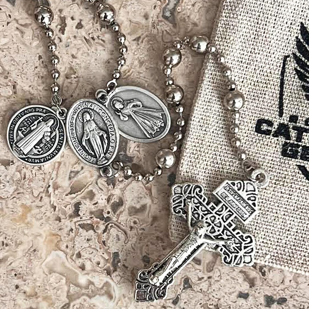 The Divine Mercy Combat Rosary™ - Etsy