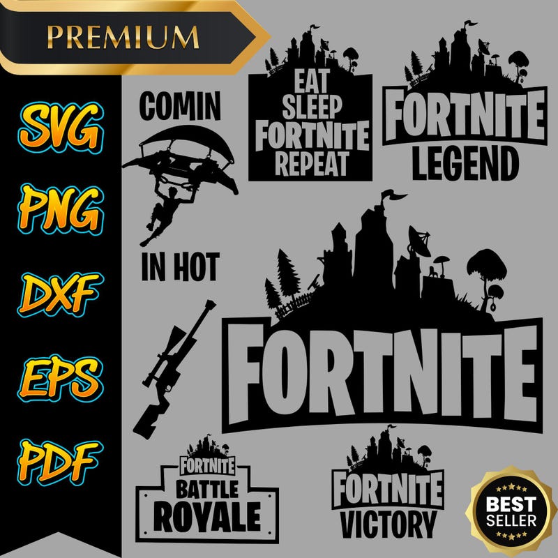 Fortnight Svg - Etsy