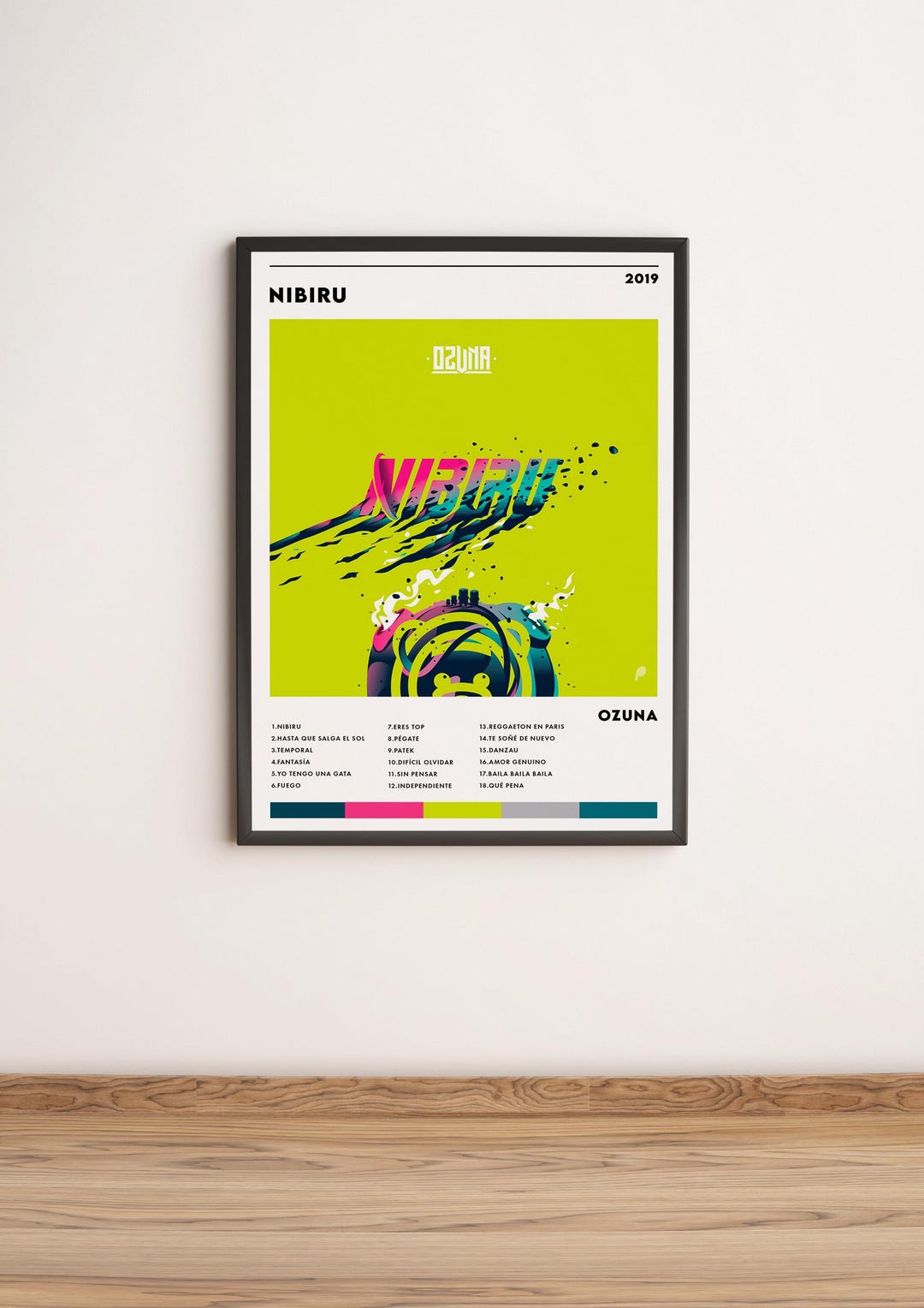 “nibiru” Album Poster - Ozuna - Etsy