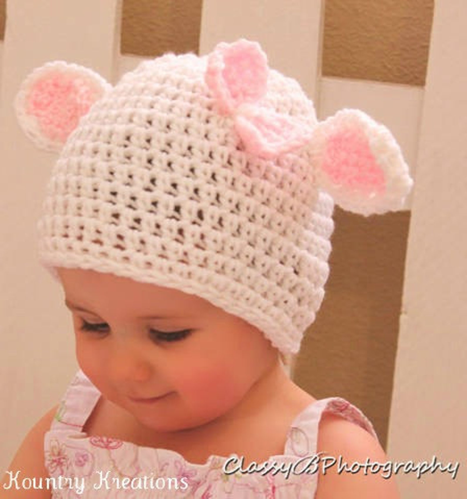 Crochet Lamb Hat Newborn Lamb Hat Baby Girl Hat Toddler - Etsy