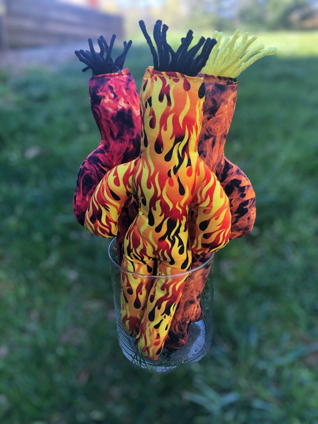 Handmade Dammit Doll – Stress Relief Gift – Spiked Hair – Made From ...