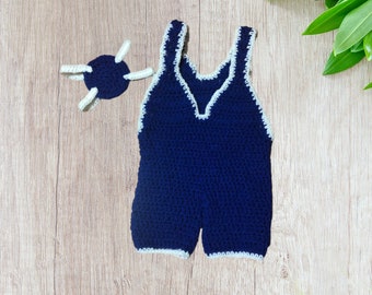 CROCHET PATTERN Baby Wrestling Singlet ONLY - Etsy