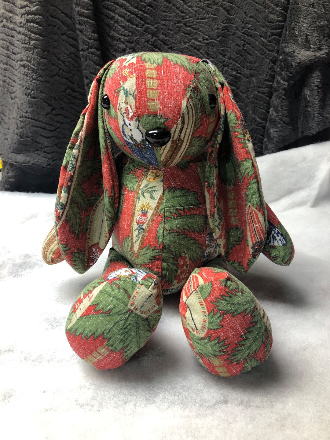 Memory/receiving Blanket Bunny / Bunny Rabbit/memory Bunny/handmade ...