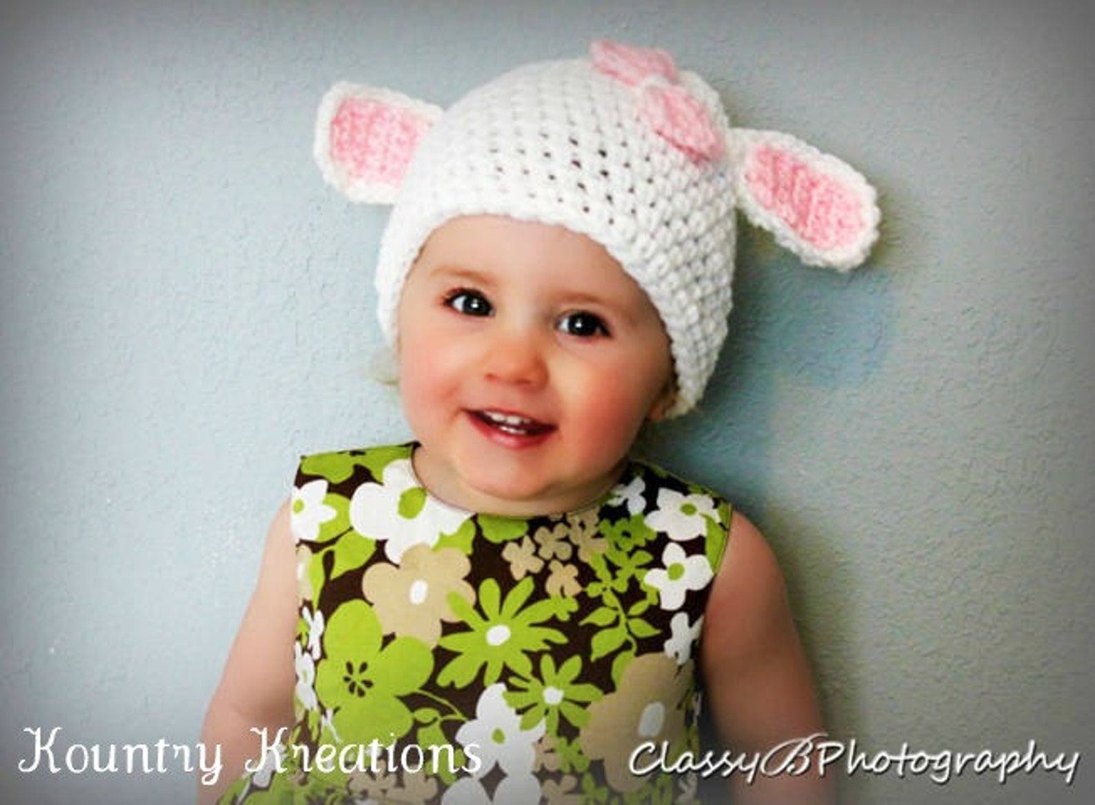 Crochet Lamb Hat Newborn Lamb Hat Baby Girl Hat Toddler - Etsy