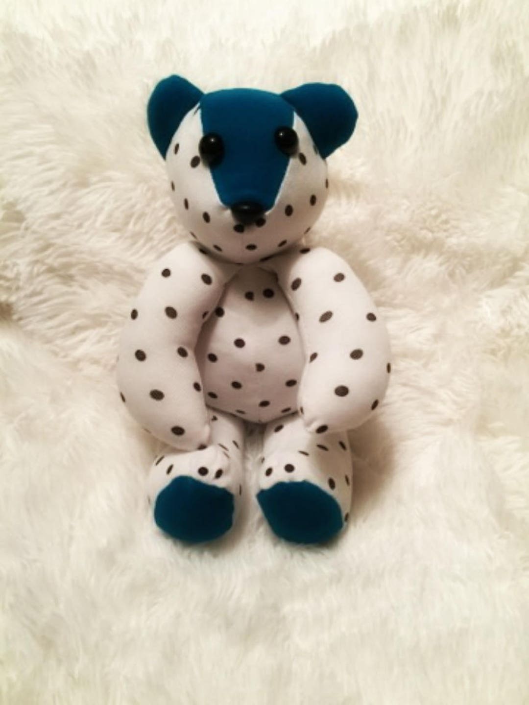 Small Teddy Bear/memory Bear/handmade Bear/memory of Loved One/keepsake ...