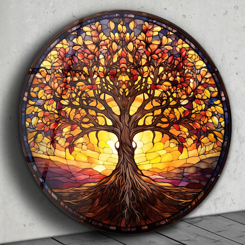 Glass Tree of Life - Etsy