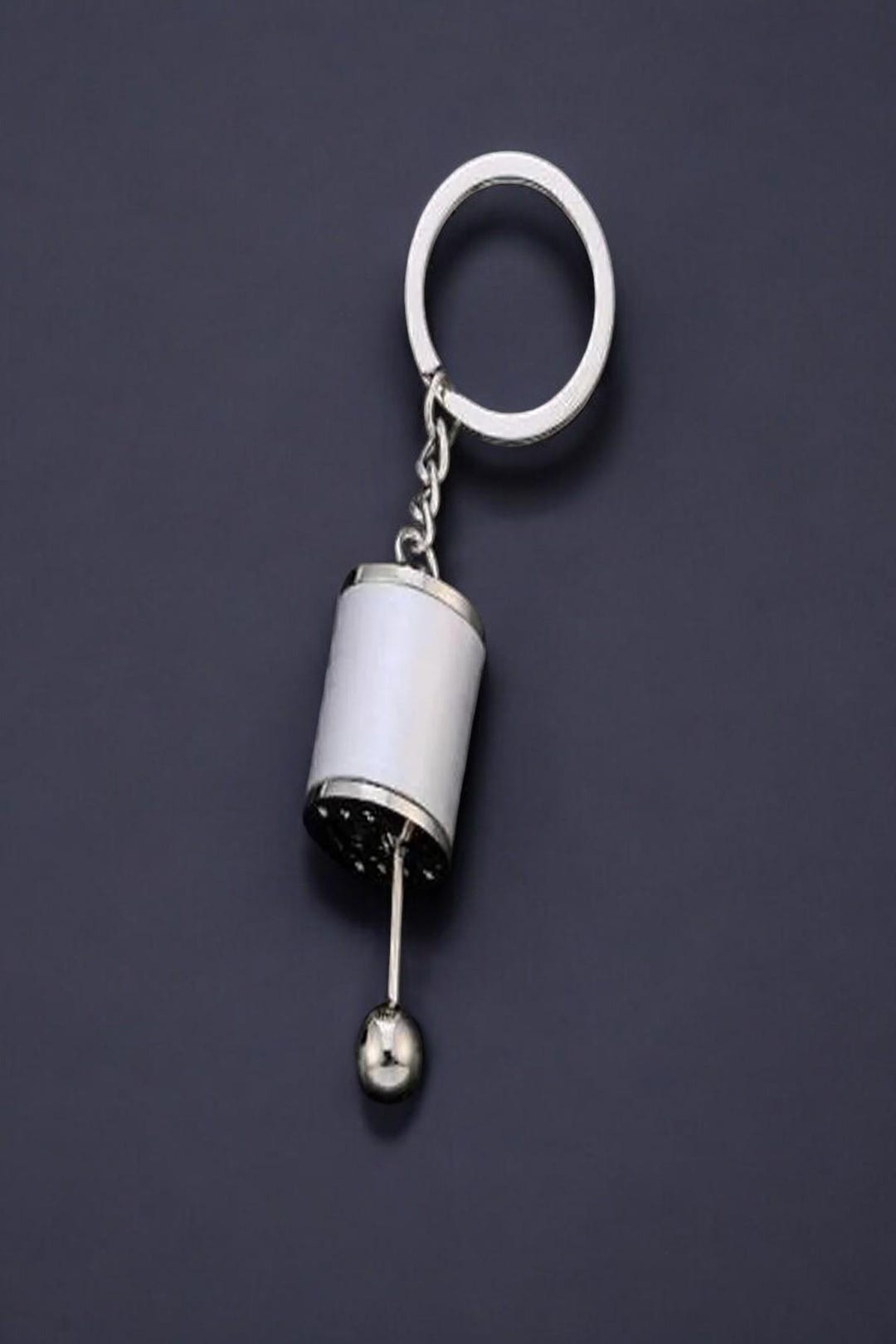 Movable Car Six Manual Gear Shifter Knob Metal Shift Keychain - Etsy