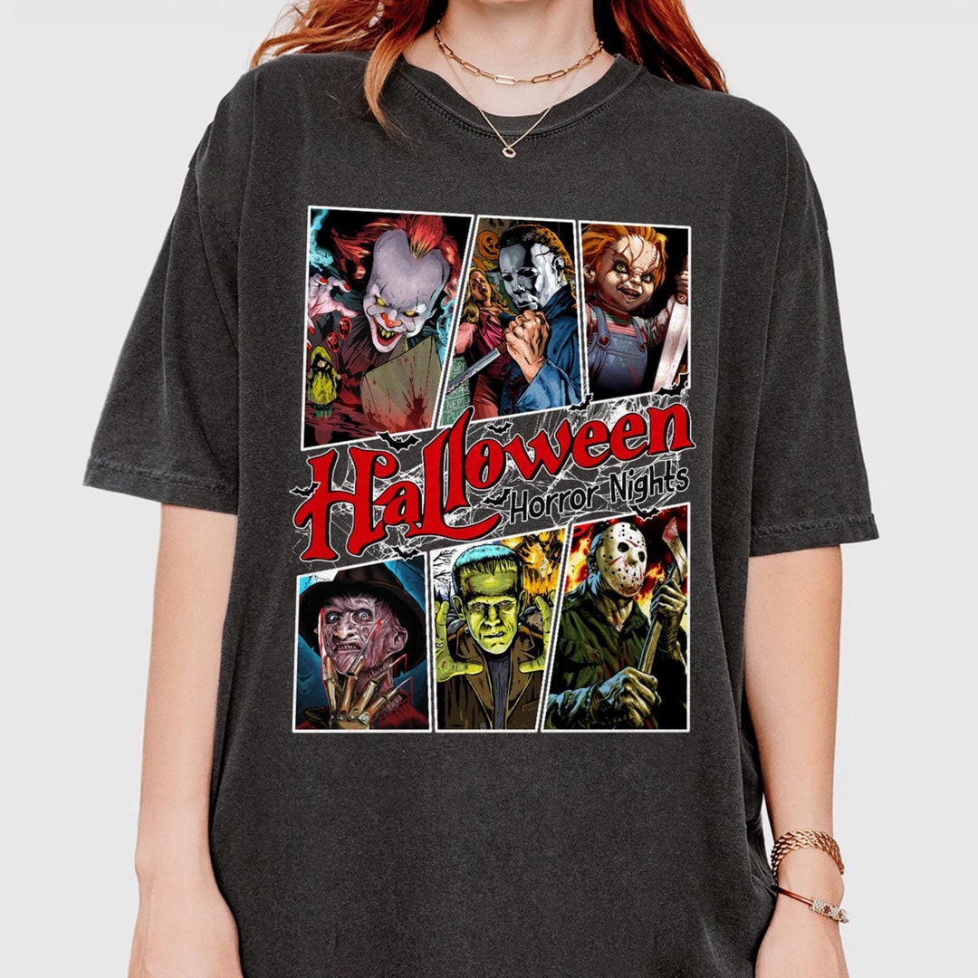 Halloween Horror Nights Shirt PNG Digital Download, You Horror Movie ...