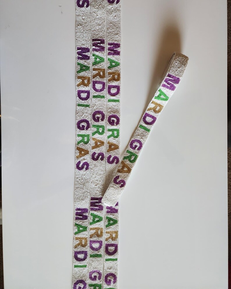 Custom Beaded Strap, Game Day Purse Strap, HBCU Purse Strap, Grambling ...