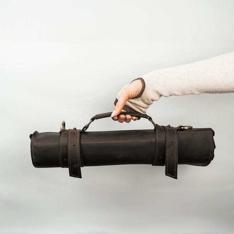 Leather Knife Roll - Etsy