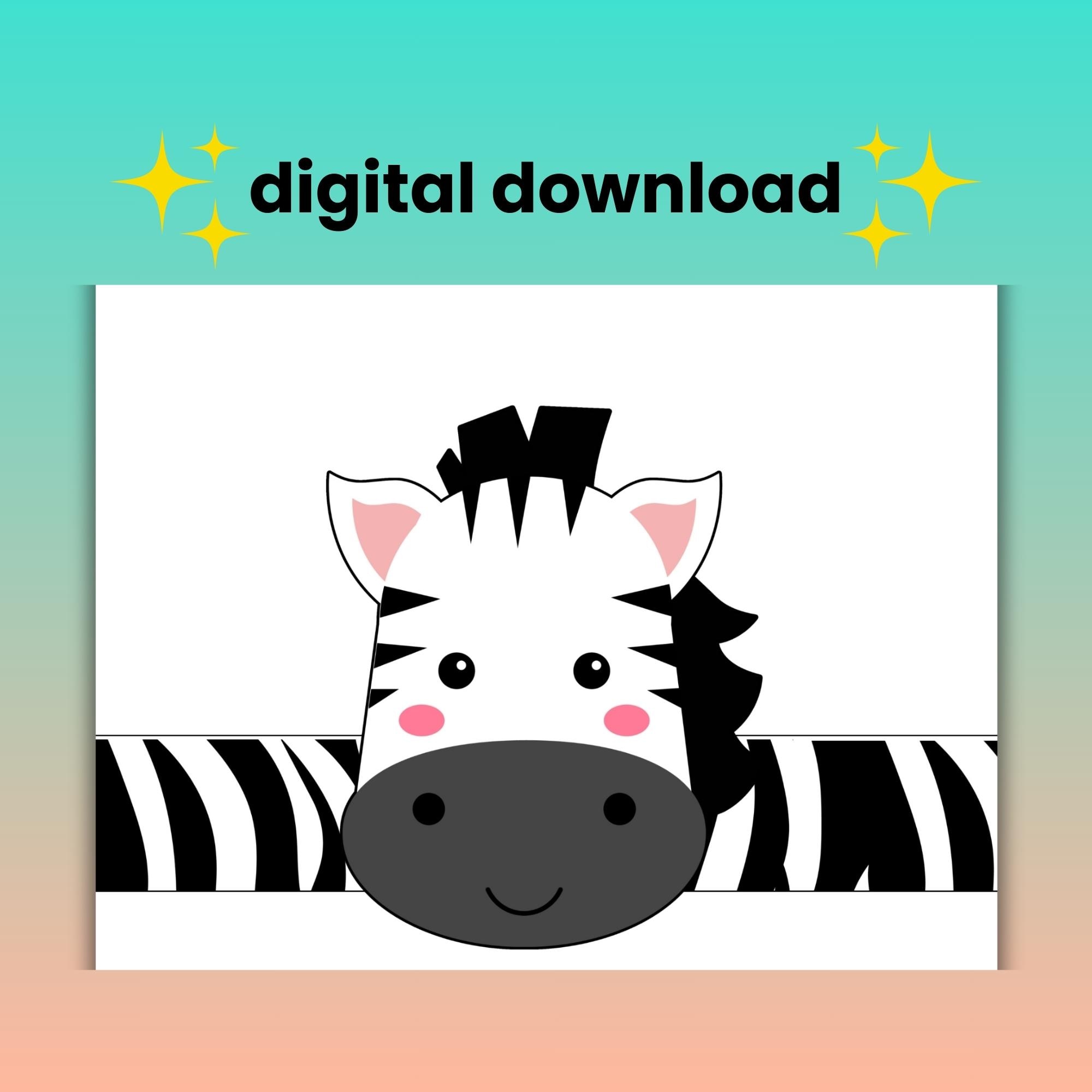 Safari Animal Paper Crown | Printable Jungle Crown for Kids' Birthday ...