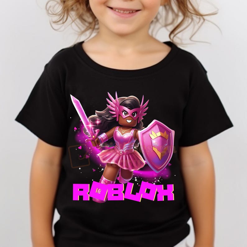 Roblox Girl Superhero PNG | Cute Gamer Girl Digital Download | Roblox ...