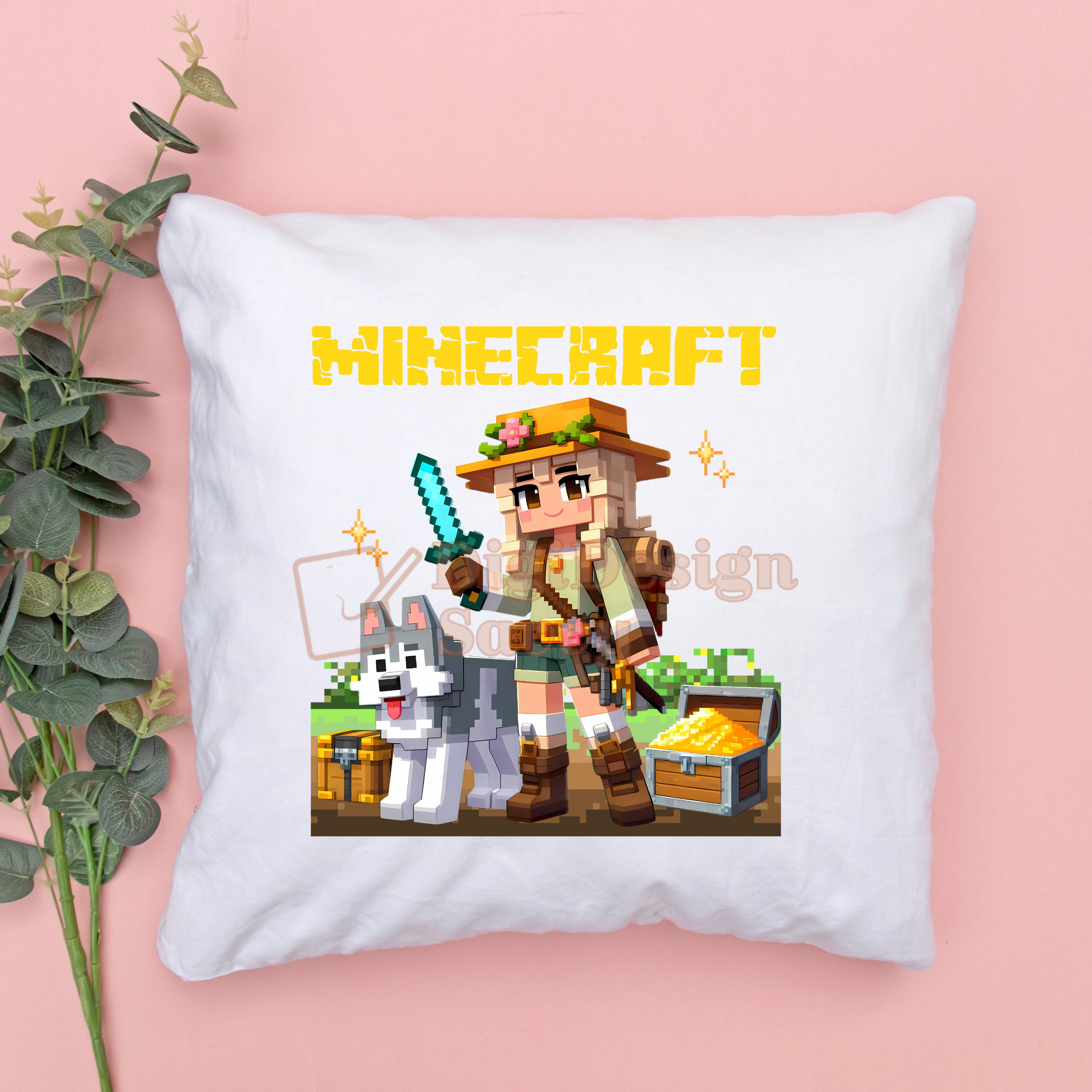 Minecraft PNG, Minecraft-inspired Girl Adventurer Sublimation Design ...