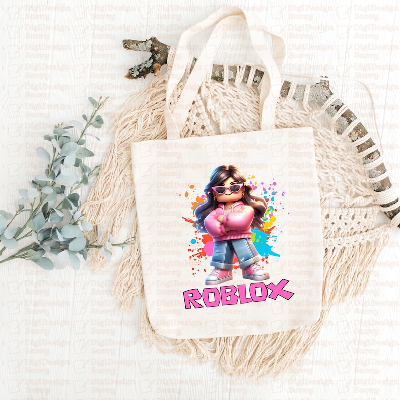 Cool Roblox Girl PNG, Gamer Avatar Design (digital Download) - Etsy