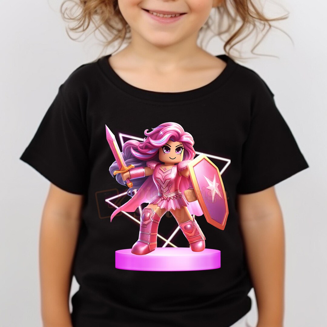 Roblox Girl Superhero PNG Zoe | Roblox Cute Girl Gamer PNG | Gamer Girl ...