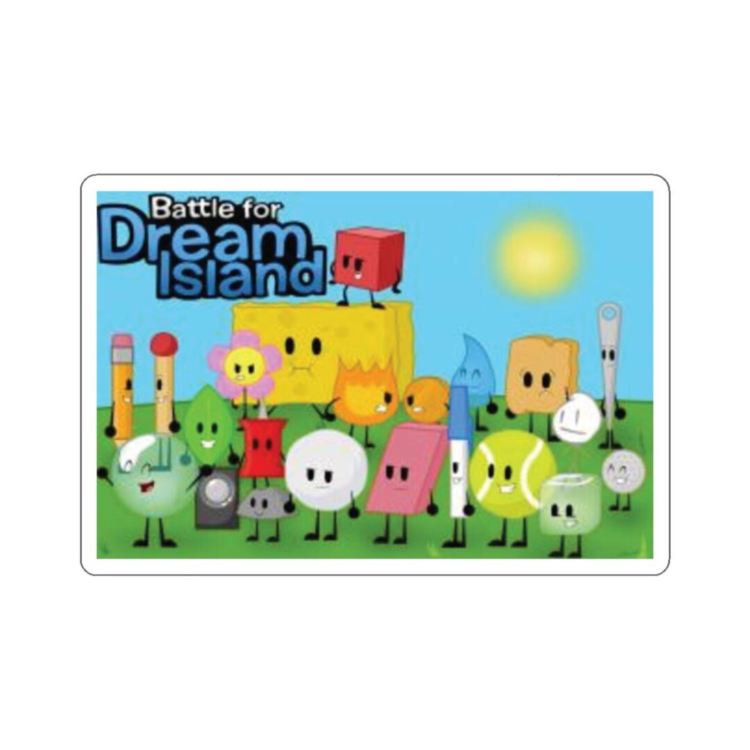 BFDI Battle for Dream Island Stickers - Etsy