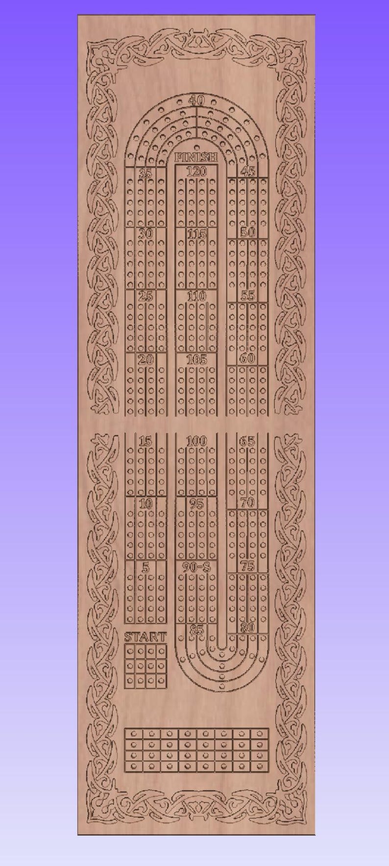 Cribbage Board Design - Etsy