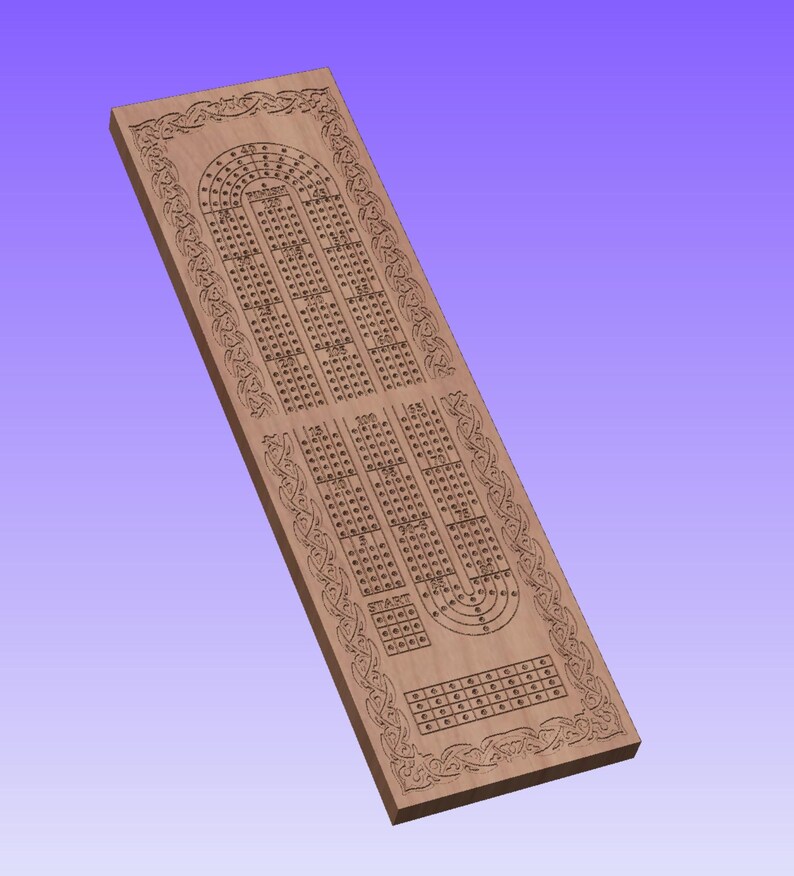 Cribbage Board Design - Etsy