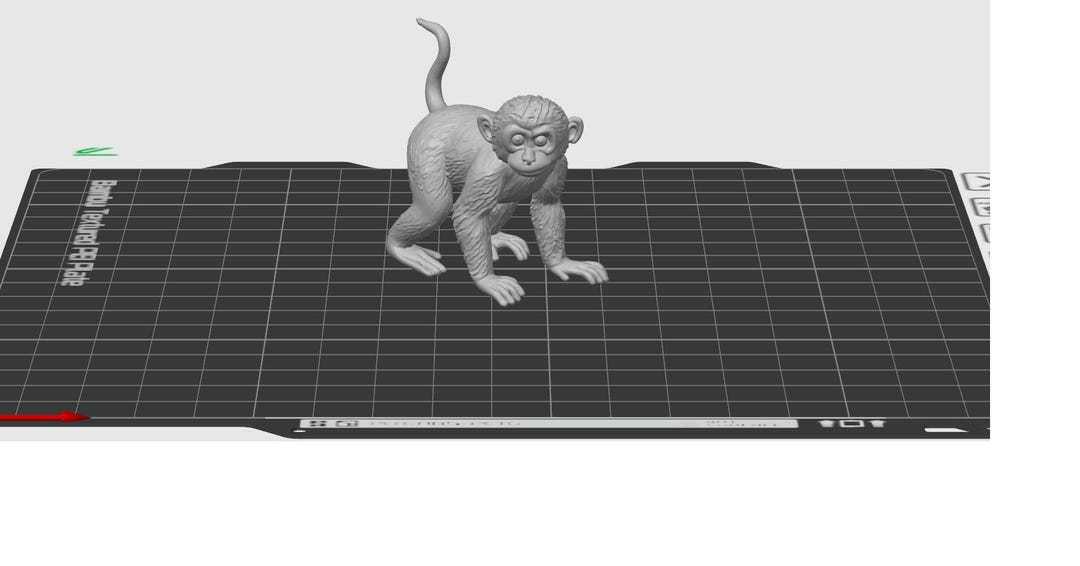 3D Print,digital File, Monkey, Stl, 3mf, Decorations, Souvenir, Animal ...