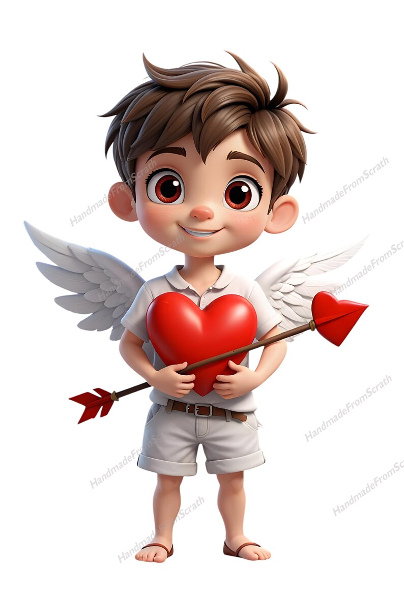 Cupid, PNG, Transparent, Cute Cupid, Clipt Art, Boy, Girl, Teenage, 3D ...