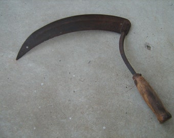 Wood scythe | Etsy