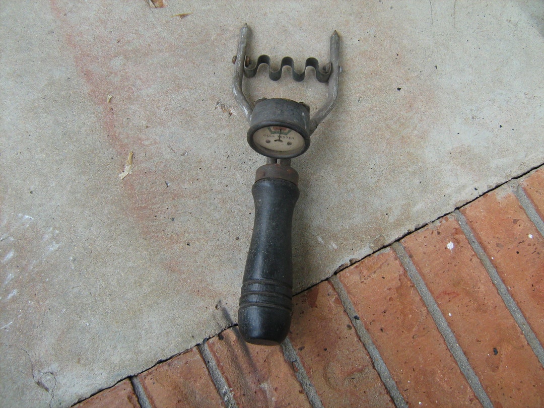 Vintage 1930-40s Black Wood Handle Battery Cell Tester - Etsy