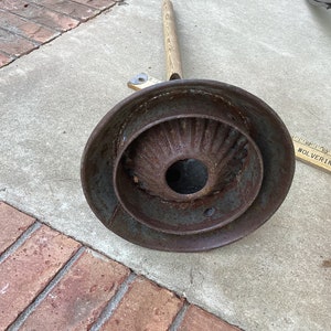 Antique Old Style Wood Handle Laundry Agitator for Old Antique Wash Tub ...