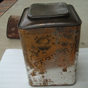 Large Antique Very Old General Store Tin Pepper Container - Etsy