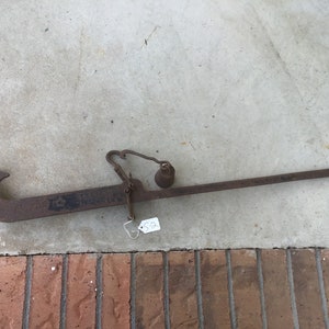 Antique Cast Iron Sargent 200 Balance Beam Cotton Scales With One Pea S ...