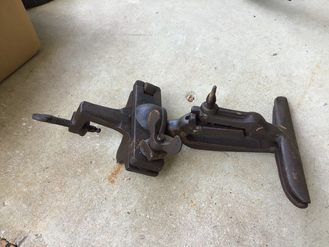 Rare Henry Disston & Sons No. 3D Bench Mount Table Top Saw Sharpening ...