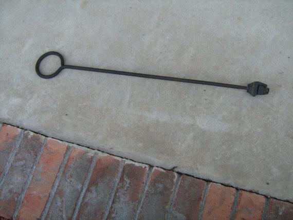 Antique Cast Iron Branding Iron Letters Are H F | Etsy