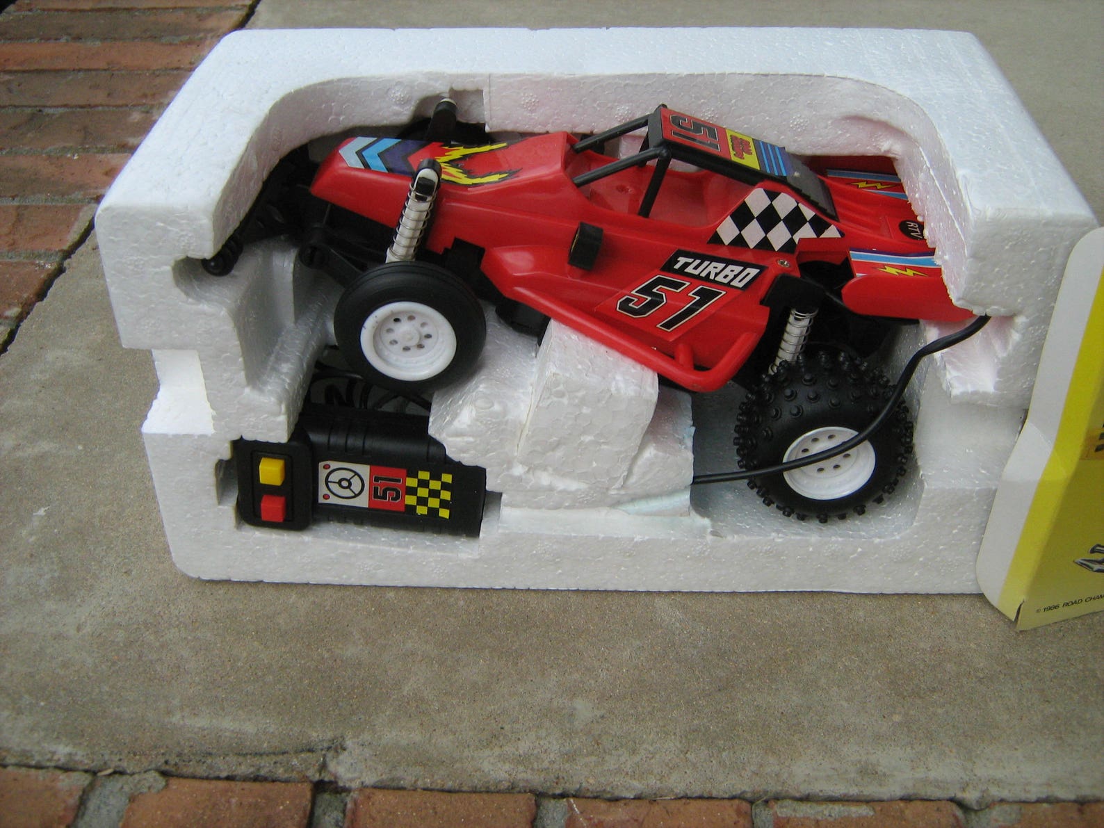 1980s Road Champs Remote Control Grasshopper New in the Box Real Engine ...