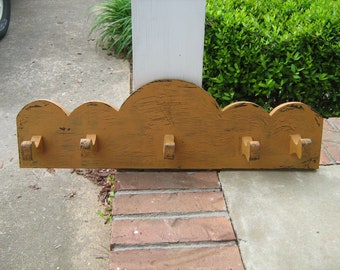 Primitive Coat Rack | Etsy