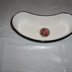 Vintage the Asepticon Co. New York Enamelware Kidney Shaped Hospital ...