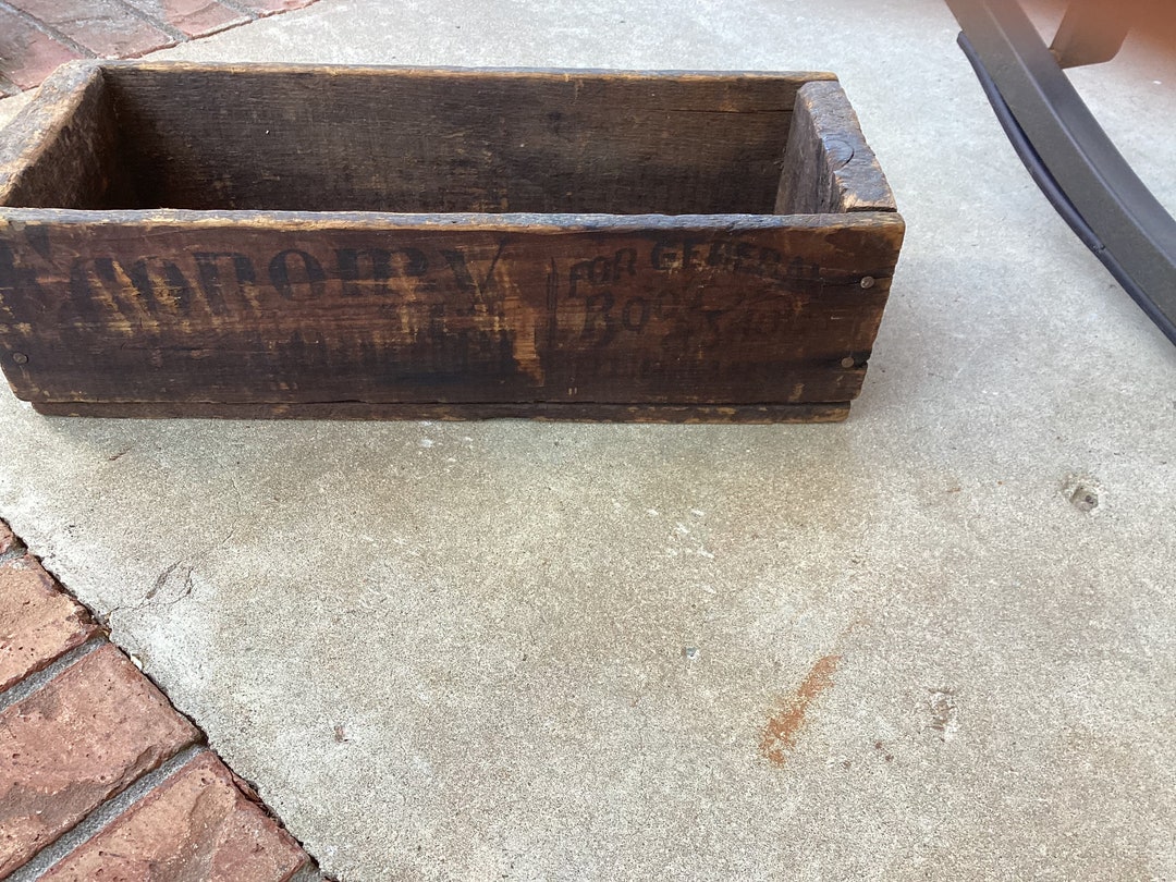 1800s Wood Cobbler Box Economy Cobbler for General Boot & Shoe Repair ...