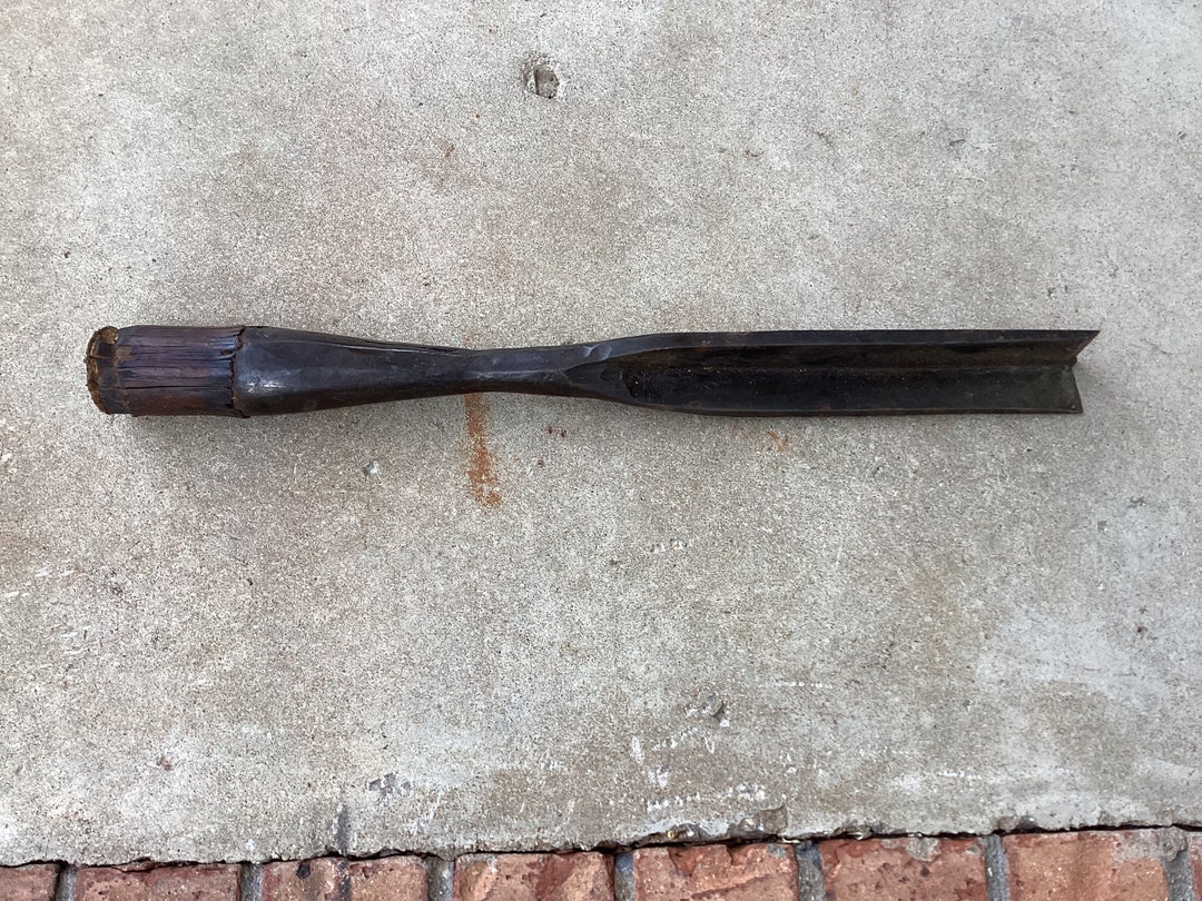 Large Antique V Corner Wood Chisel, Woodcarving, Parting Gouge Chisel ...