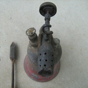 Vintage Wood Handle Otto Bernz Co. Rochester Ny.plumbers Blow Torch ...