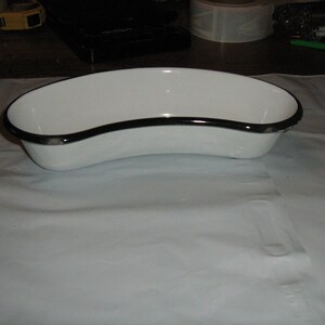 Vintage the Asepticon Co. New York Enamelware Kidney Shaped Hospital ...
