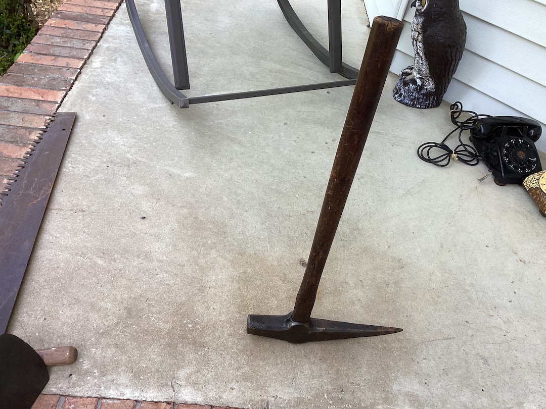 Vintage Railroad Spike Hammer - Etsy
