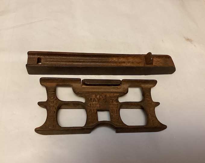 Old Tool Cross Cut Saw Tooth Setting Rake Gauge Sharpening Tool With ...