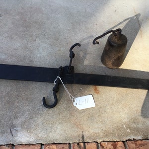 Antique Cast Iron Balance Beam Cotton Scales With One # 4 Pea S- 10 - Etsy