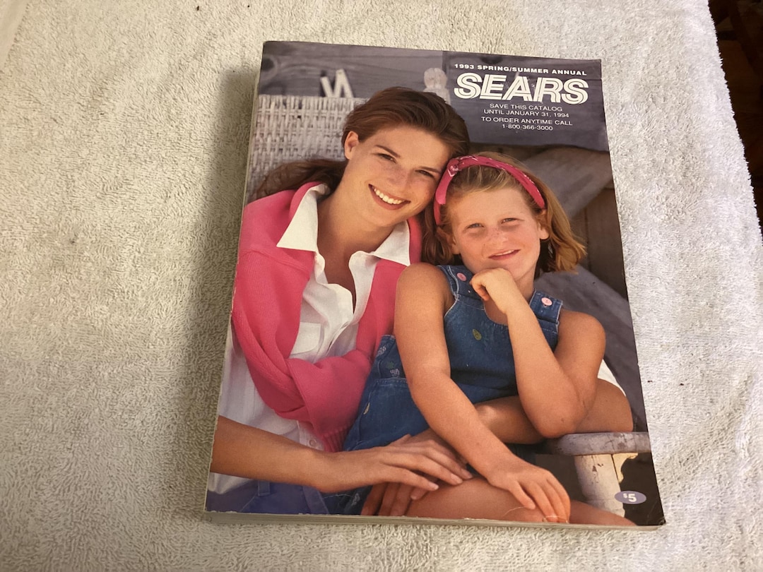 Large 1993 Sears Spring / Summer Annual Catalog 1555 Pages Clean & in ...