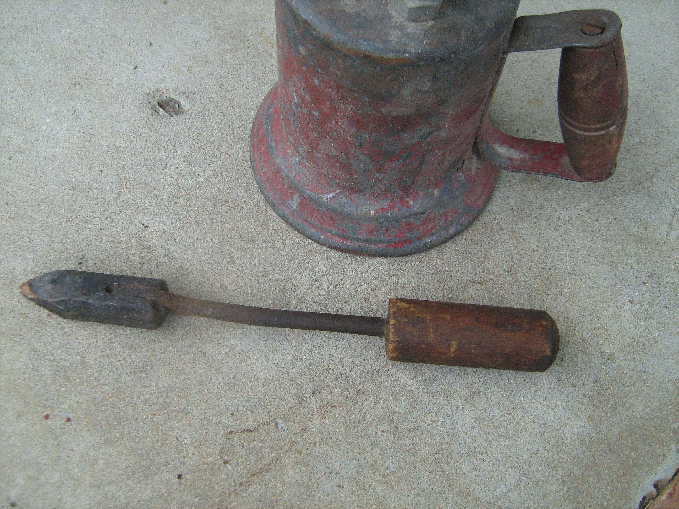 Vintage Wood Handle Otto Bernz Co. Rochester Ny.plumbers Blow Torch ...