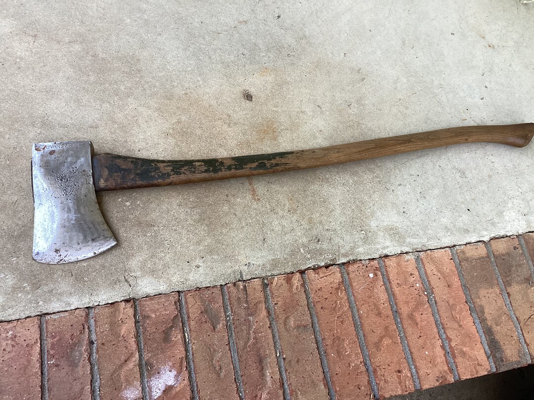Vintage Evansville U.S.A. No. 4 Single Bit Axe - Etsy