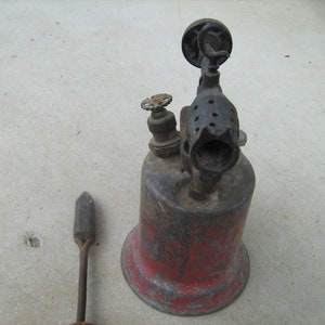 Vintage Wood Handle Otto Bernz Co. Rochester Ny.plumbers Blow Torch ...