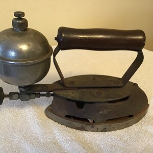 Antique 1920s Gas/ Kerosene Clothes Iron L-2 - Etsy
