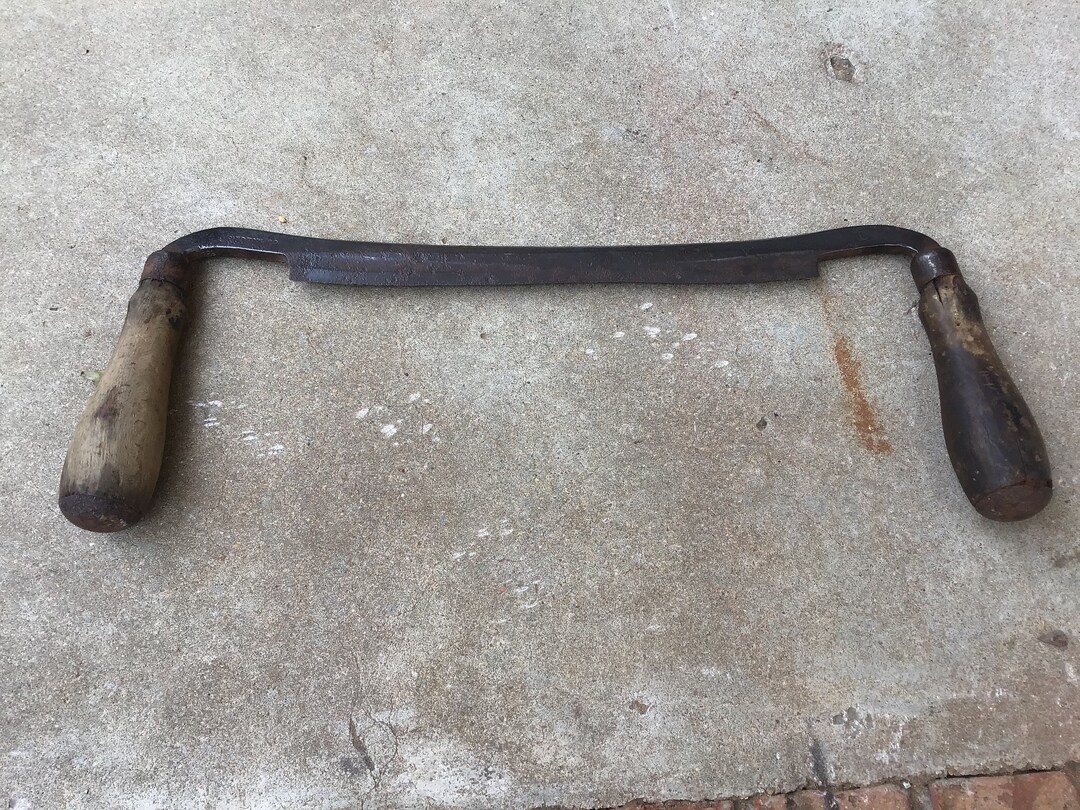 Antique Vintage Ohio Tool Co. Wood Handle Draw Knife B-2. - Etsy