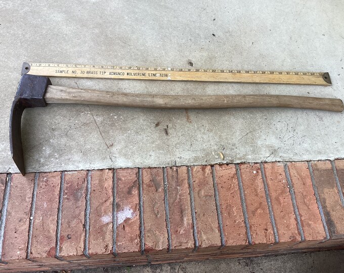 Vintage Large Hack Devil Adze Carpenter / Railroad / Farming - Etsy