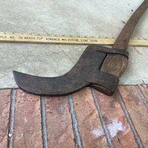 Vintage Brush Axe Hook Billhook - Etsy