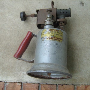 Vintage Red Wood Handle Clayton Lambert Plumbers Blow Torch - Etsy